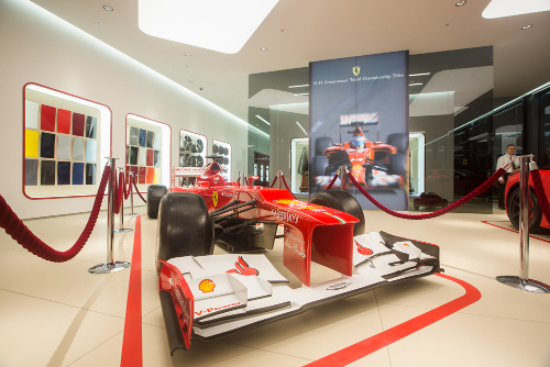 Grand Opening des neuen Ferrari Showroom in Berlin