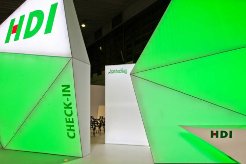 WUM Design für die HDI Versicherung bei der DKM