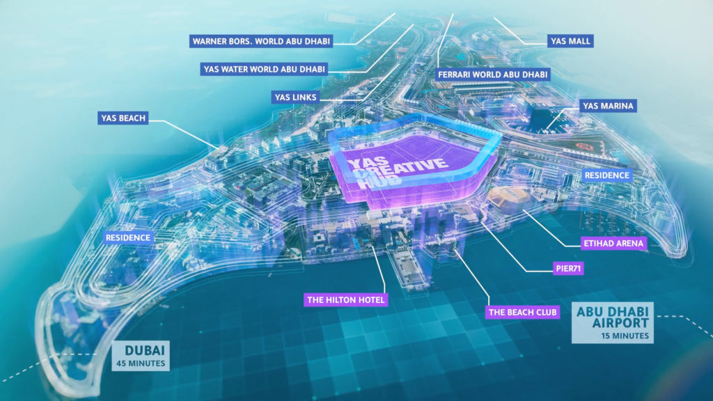 Destination Yas Island in Abu Dhabi