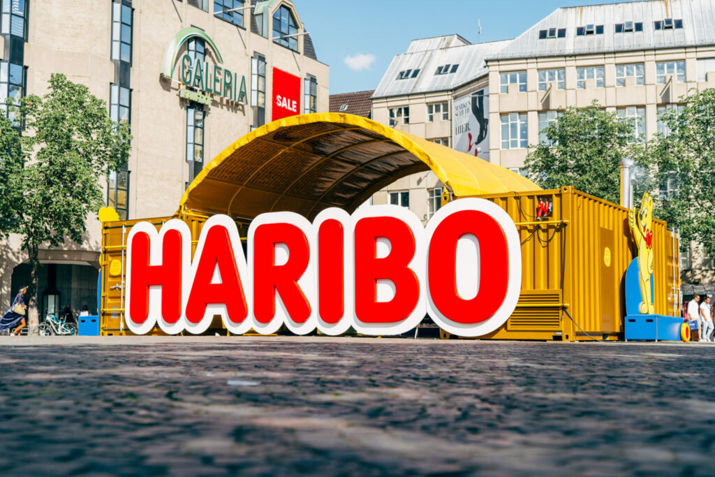 konture.studio gestaltet Pop-up-Museum für Haribo