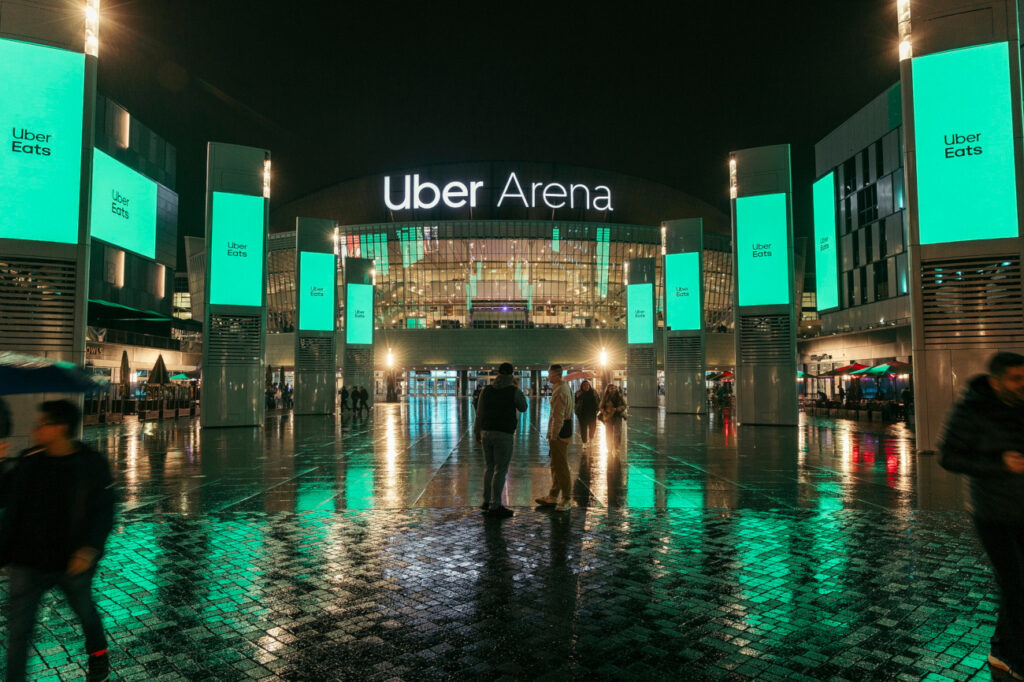 Uber Arena und Uber Eats Music Hall mit neuem Eventerlebnis
