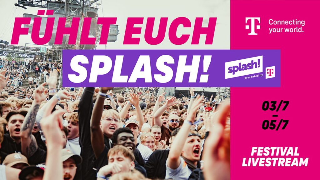 Wie die Telekom das splash! 2025 zu den Fans bringen will